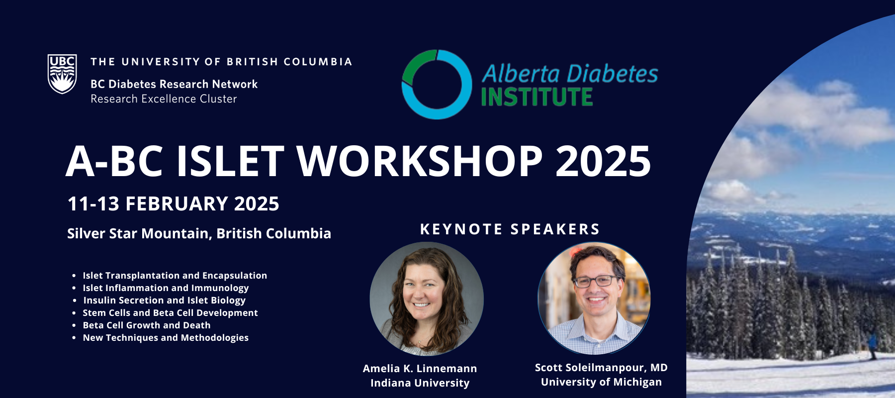 ALBERTA-BRITISH COLUMBIA ISLET WORKSHOP 2025 | BC Diabetes Research Network